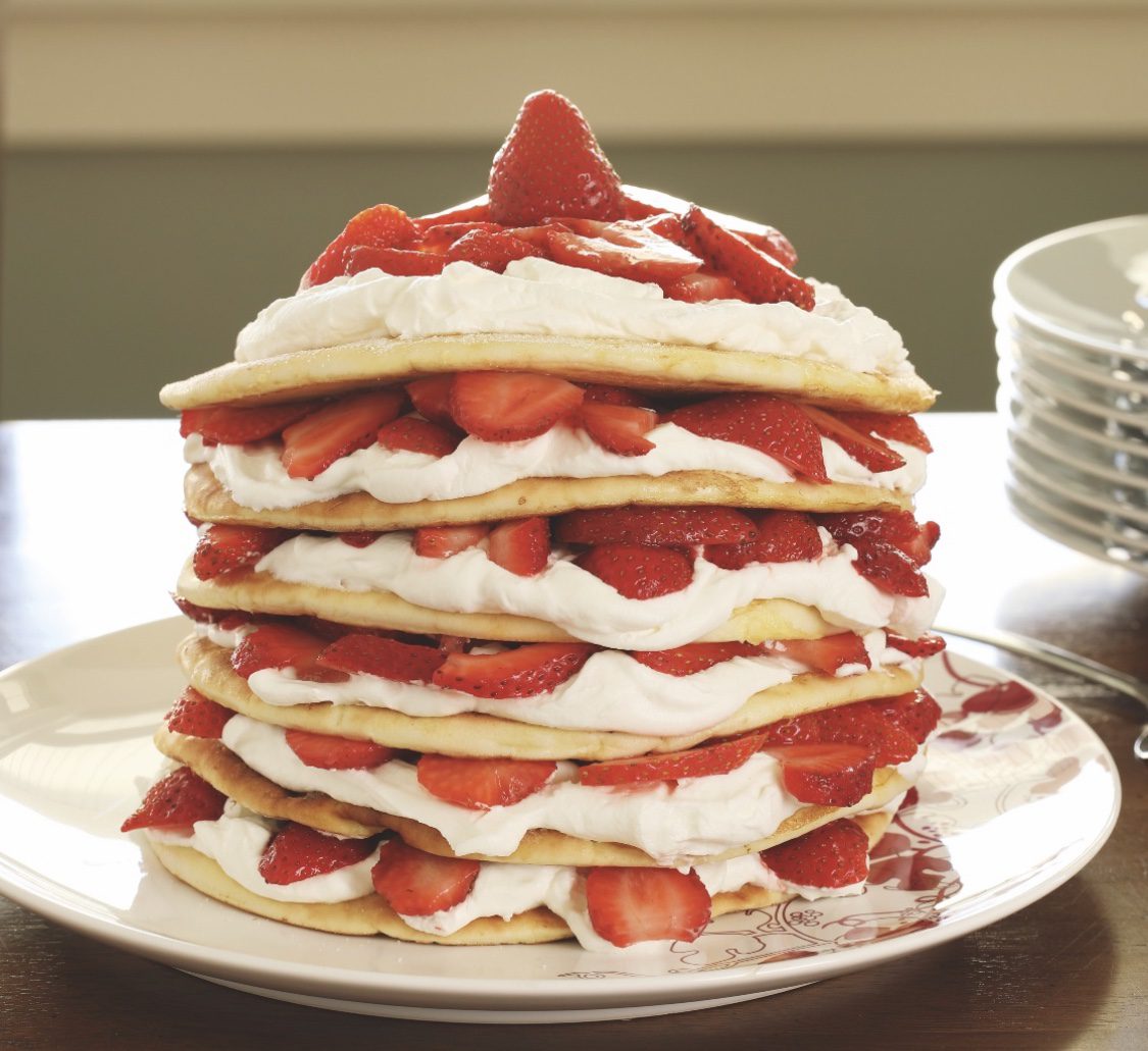 Seven-Layer Strawberry Torte | French Toast cookbook | Donna Kelly