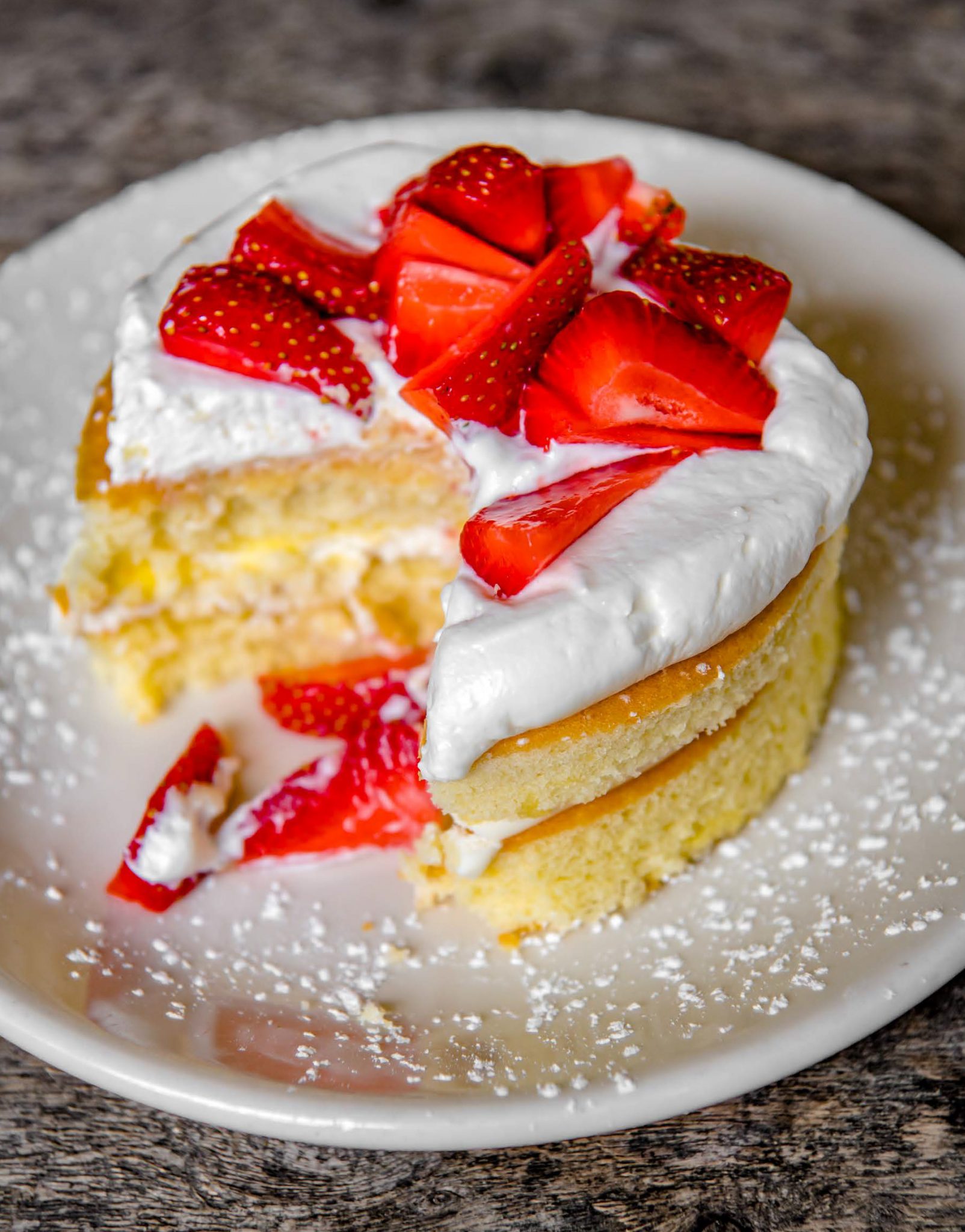 Strawberry Layer Cake | The Barbuto Cookbook by Jonathan Waxman