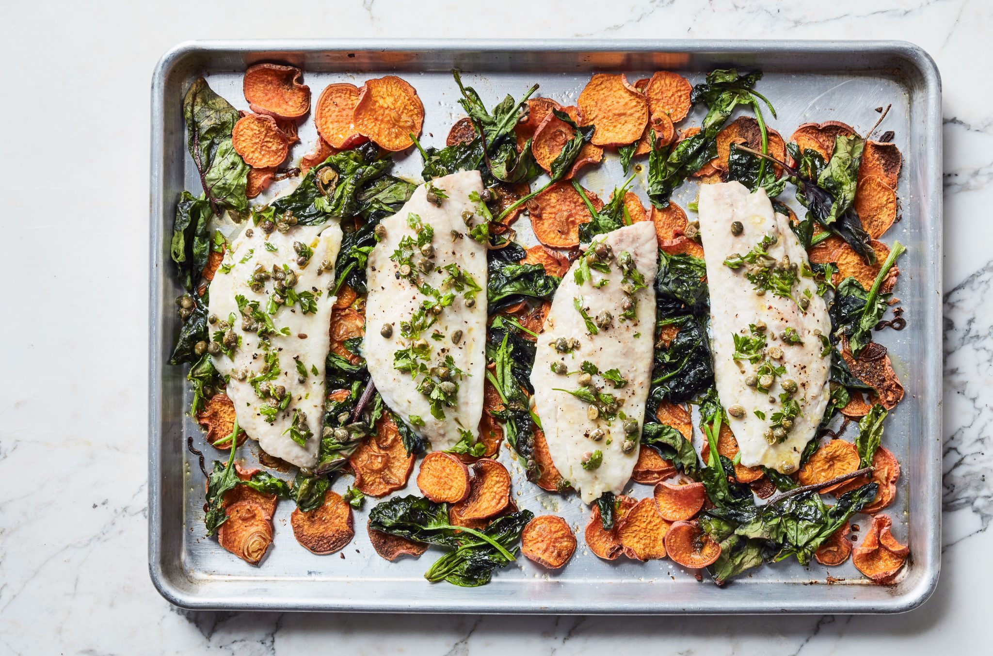 Sheet-pan suppers | Martha Stewart's Very Good Things