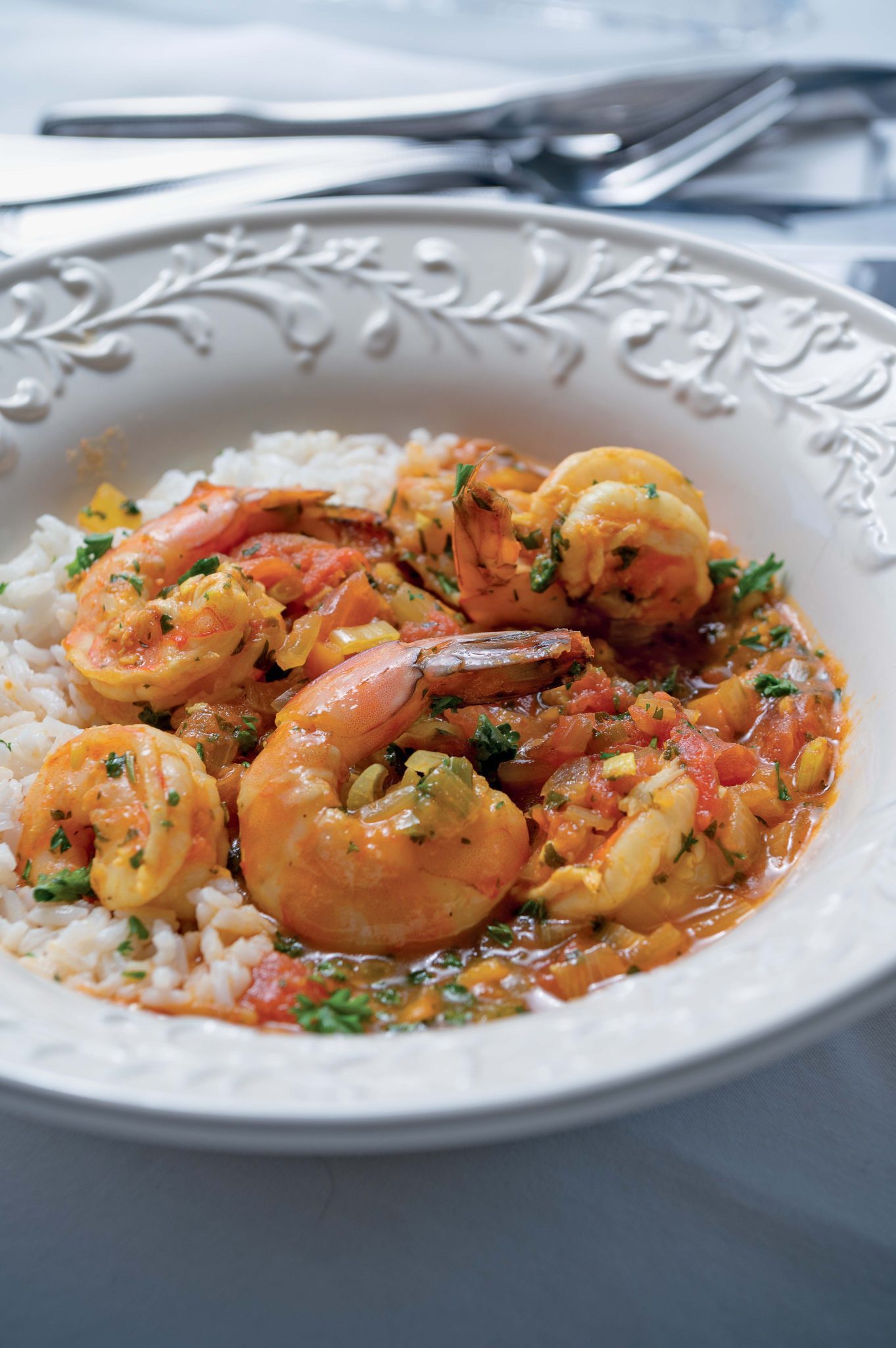 Shrimp Creole | Cooking with Chiles by Clifford Wright