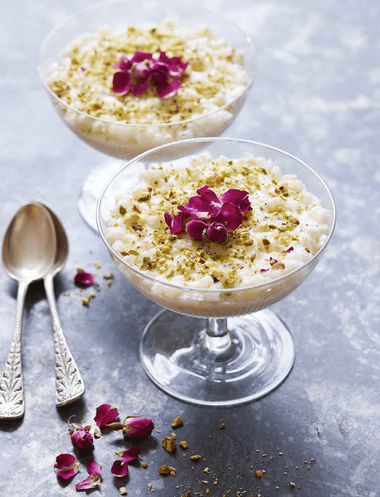 Creamy Orange Blossom Rice Pudding | Palestine on a Plate by Joudie Kalla