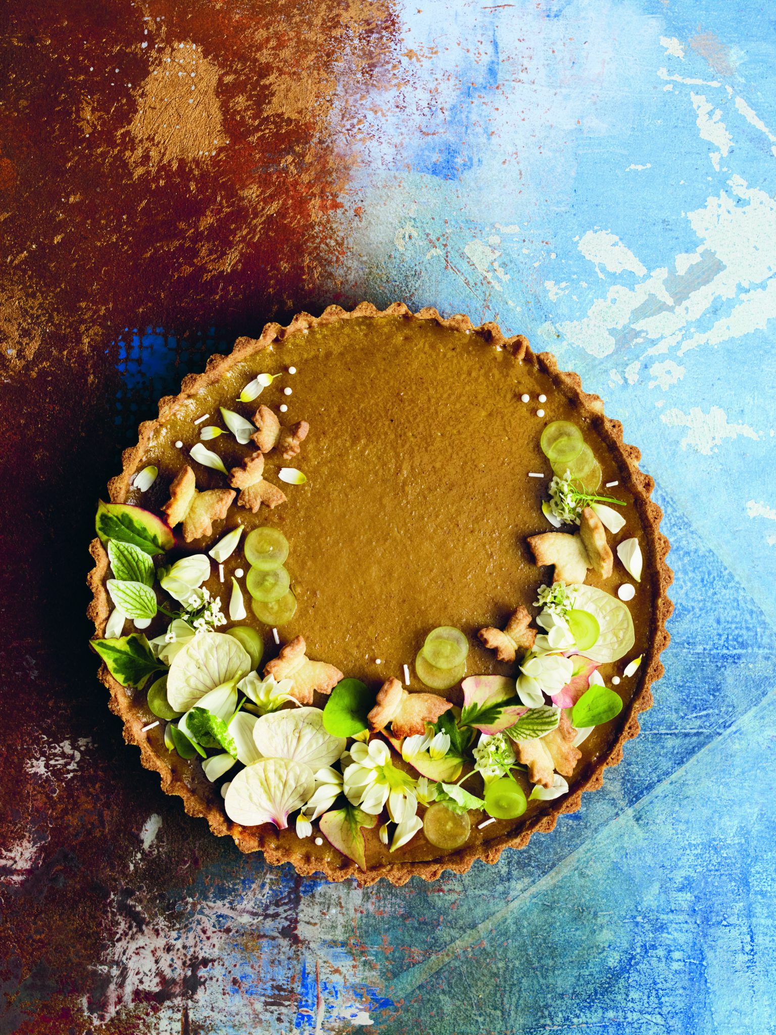 Sweet Pumpkin Tart | Art in Pastry by Julie Jones