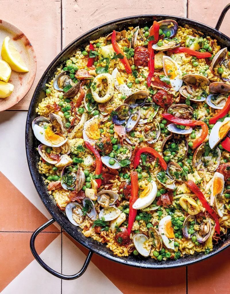 Sevilla-Style Paella | Cocina de Andalucia by María José Sevilla