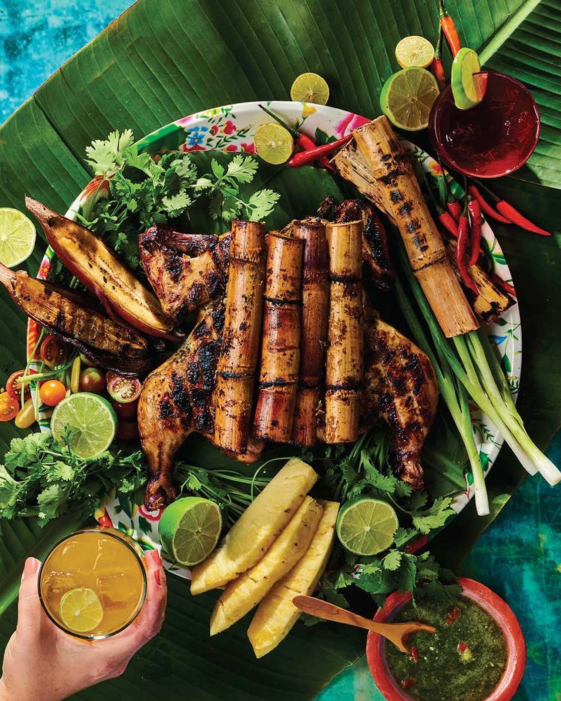 Sugarcane Smoked Chicken | Islas by Von Diaz